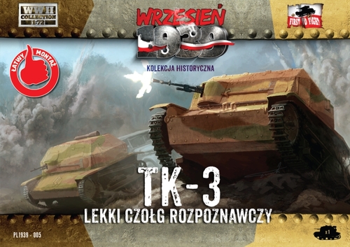 First to Fight PL005 Lekki czołg rozpoznawczy TK-3