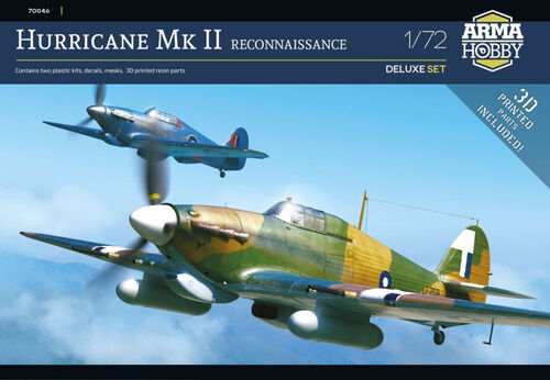 Arma Hobby 70046 Hawker Hurricane Mk.II Reconnaissance (Deluxe Set)