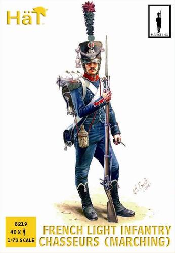 Hat 8219 1808-1812 French Light Infantry Chasseurs Marching