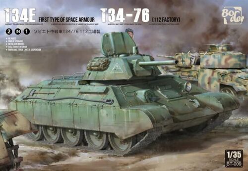 Border Model BT009 T-34E (First Type of Spaced Armour) T-34/76 (112 factory)