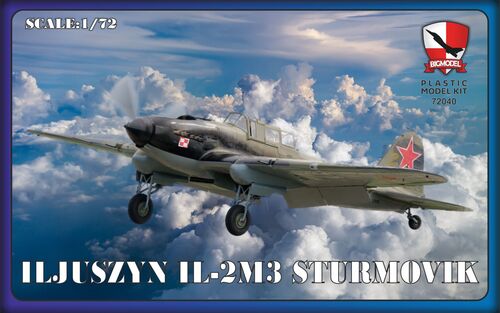 Big Model K72040 IL-2M3 Sturmovik