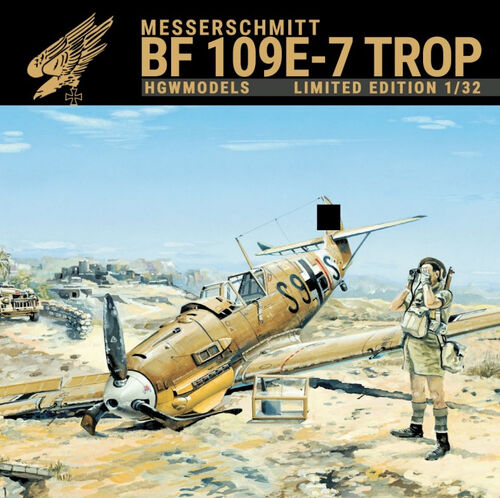 HGW Models 103201 Messerschmitt Bf 109E-7 Trop - LTD Ed.