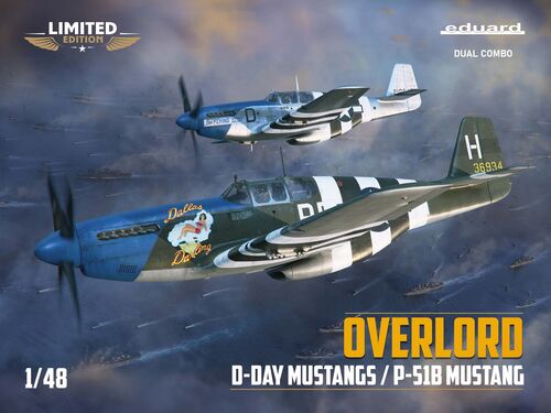 Eduard 11181 Overlord - D-Day Mustangs Dual Combo - The Limited Edition