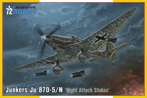 Special Hobby 72458 Junkers Ju 87D-5/N 'Night Attack Stukas'