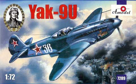 A-Model 07289 Yakovlev Yak-9U Soviet Fighter