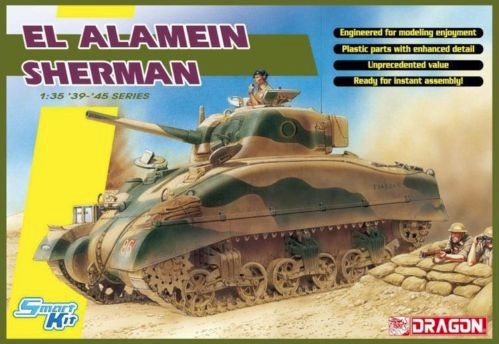 Dragon 6617 EL ALAMEIN Sherman (w/Magic Tracks)