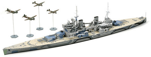 Tamiya 31615 British Battleship Prince of Wales - Battle of Malaya