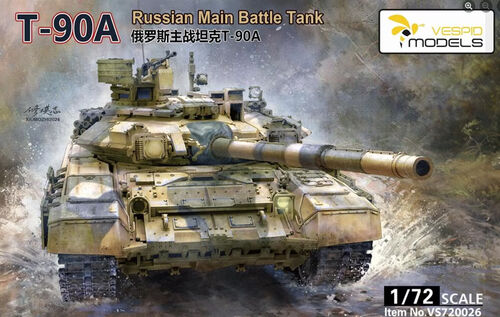 Vespid Models 720026 T-90 A Russian Main Battle Tank