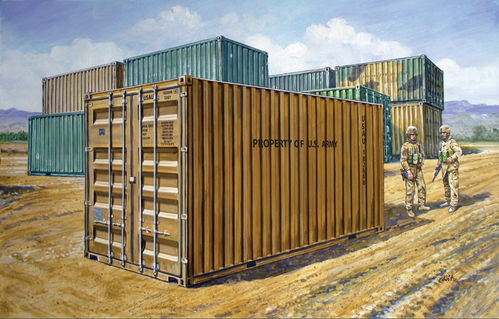 Italeri 6516 20' Military Container