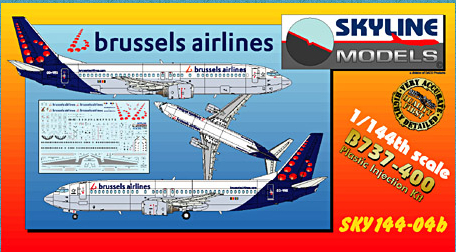 Skyline SKY144-04B Boeing 737-400 - Brussels Airlines