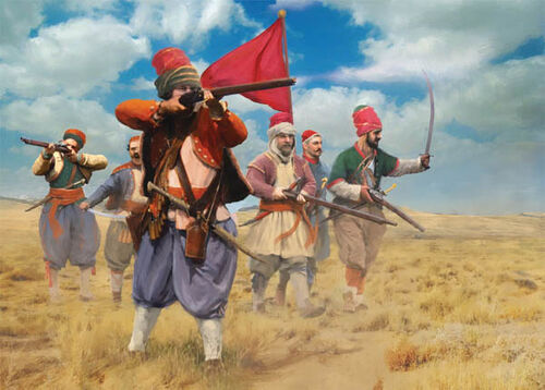 Strelets-R M054 Turkish Bashi-Bazouks (dismounted)