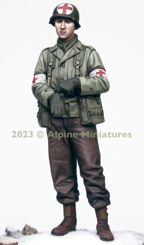 Alpine Miniatures 35313 US Combat Medic