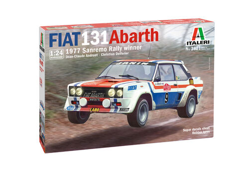 Italeri 3621 Fiat 131 Abarth 1977 Sanremo Rally Winner