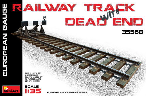 MiniArt 35568 Railway Track & Dead end (Eur.gauge)
