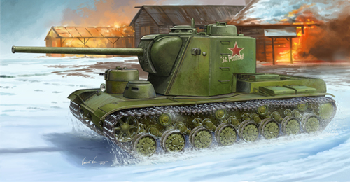 Trumpeter 05552 KV-5 Super Heavy Tank