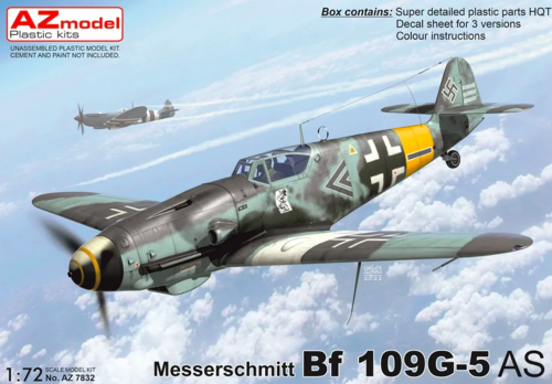 AZ-Model 7832 Messerschmitt Bf 109G-5/AS