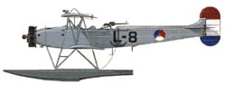 Choroszy Modelbud B03 Fokker C.VII-W Dutch WWII floatplane