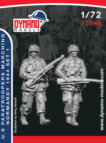 Dynamo-Models 72048 U.S Paratrooper Marching - Normandy 1944 Set 1