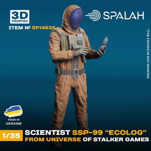 Spalah 14635 Scientist SSP-99 'Ecologist' From The STALKER Game Universe