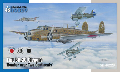Special Hobby 48229 Fiat BR.20 Cicogna 'Bomber Over Two Continents'