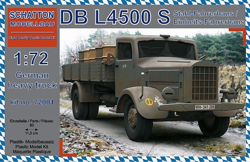 Schatton 72001 German DB L4500 S Stahl-Fahrerhaus
