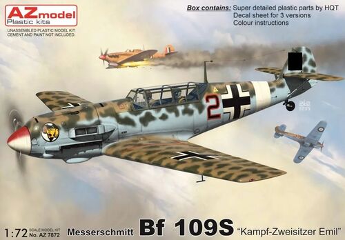 AZ-Model 7872 Messerschmitt Bf 109S 'Kampf-Zweisitzer Emil'