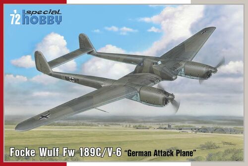 Special Hobby 72432 Focke Wulf Fw 189C/V-6 "German Attack Plane"