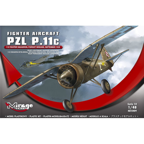 Mirage-Hobby 481009 PZL P.11c 112 Eskadra myśliwska