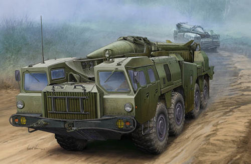 Trumpeter 01019 Soviet (9P117M1) Launcher with R17 Rocket of 9K72 Missile Complex "Elbrus"(Scud B)