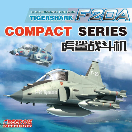 Freedom Model Kits 162021 F-20 A Tiger Shark (Compact Series)