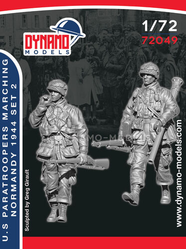 Dynamo-Models 72049 U.S Paratrooper Marching - Normandy 1944 Set 2