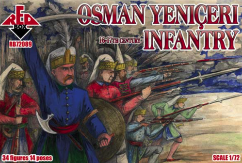 Red Box 72089 Osman Yeniçeri Infantry 16-17 century