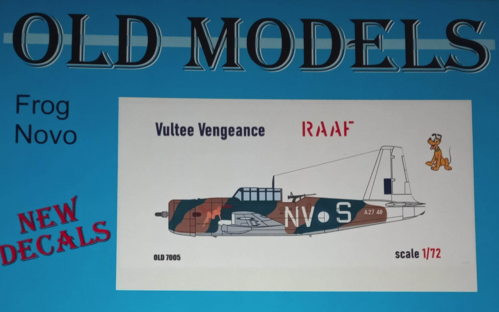 Sabre Kits OLD7005 Vultee Vengeance RAAF