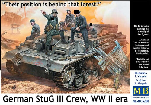 Master Box 35208 German Stug III Crew