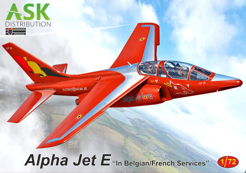 Art Scale Kit KPM0289 Alpha Jet E - with decals for Belgium and France