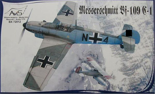 Avis 72012 Messerschmitt Bf-109 C-1