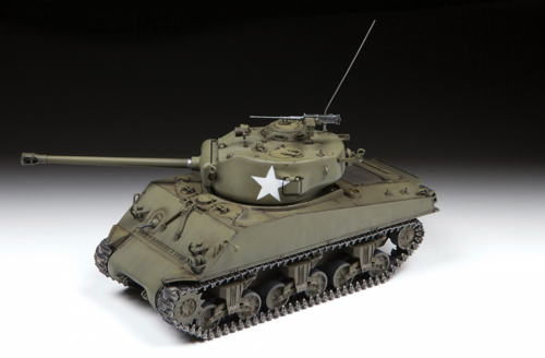 Zvezda 3676 US Medium Tank M4A3 (76) W "Sherman"