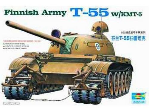 Trumpeter 00341 Finnish Army T-55 W/KMT-5