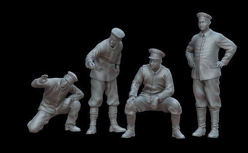 White Stork Miniatures F72142 WWI German Artillery Crew