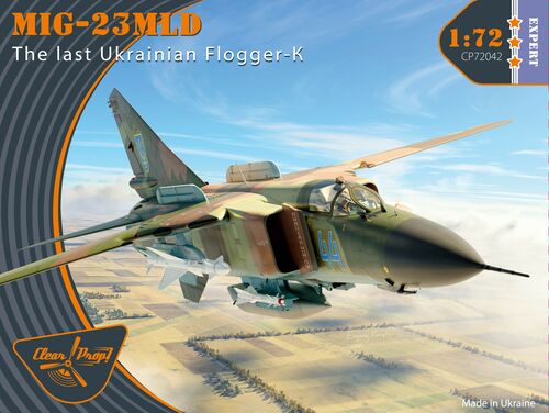 Clear Prop Models 72042 MiG-23MLD The Last Ukrainian Flogger-К - Expert Kit
