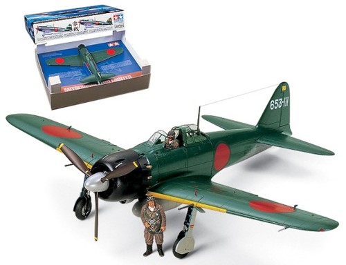 Tamiya 60318 Mitsubishi A6M5 Zero Fighter Model 52