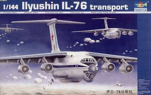 Trumpeter 03901 ILYUSHIN IL-76 transport