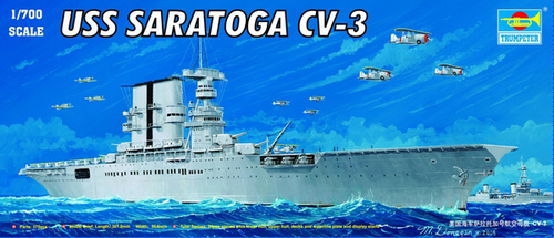 Trumpeter 05738 USS Saratoga CV-3 WW2 American Carrier