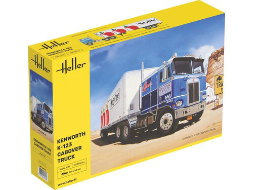 Heller 80793 Kenworth K-123 Cabover Truck