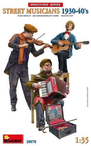 MiniArt 38078 Street Musicians 1930-40's