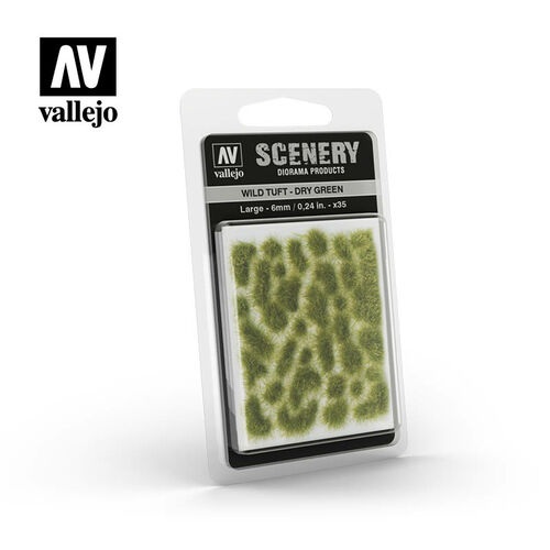 Vallejo SC415 Wild Tuft – Dry Green