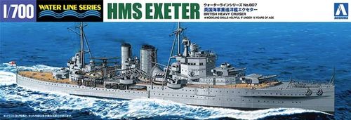 Aoshima 05273 British Cruiser HMS Exeter