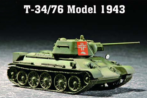 Trumpeter 07208 Soviet T-34/76 MOD.1943