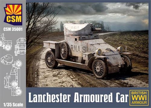 Copper State Models 35001 Lanchester Armoured Car