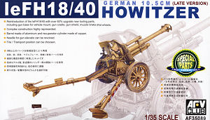 AFV Club 35089 LeFH18/40 10.5cm German Howitzer